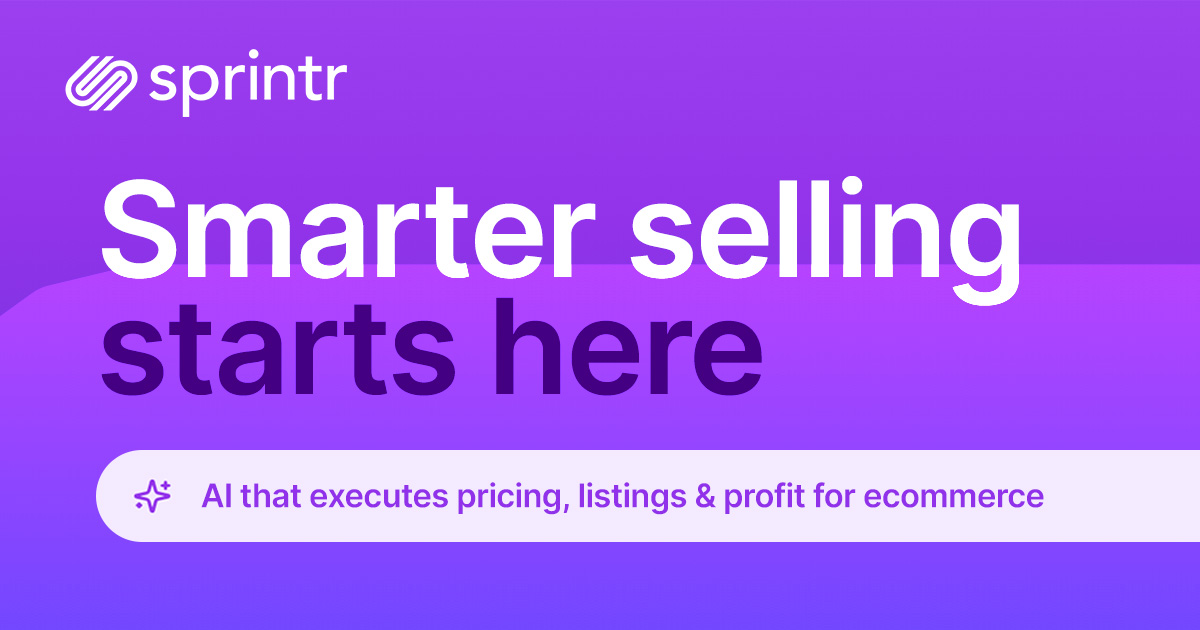 Sprintr AI | Sell Smarter, Grow Faster — AI-Powered Ecommerce Automation